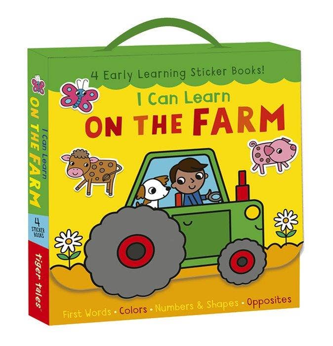 I Can Learn On The Farm - 4 Early Learning Sticker Books – American ...