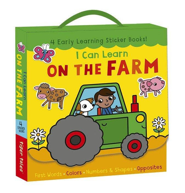 I Can Learn On The Farm - 4 Early Learning Sticker Books – American ...