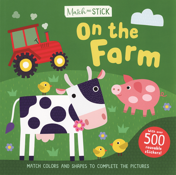 'Match and Stick: On the Farm' Sticker Book – American Farm Company
