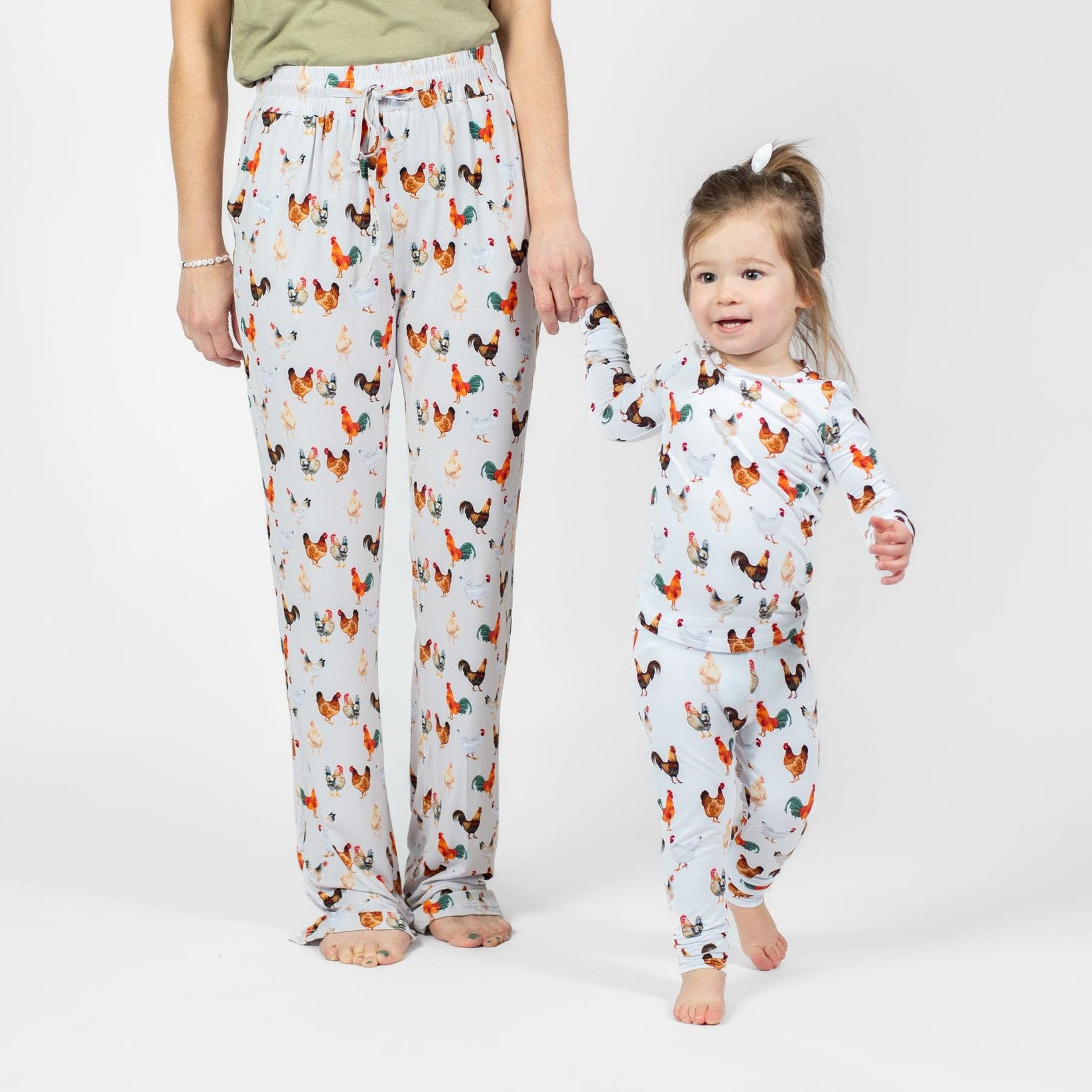 Chicken Toddler/Youth Bamboo Pajama Set – American Farm Company