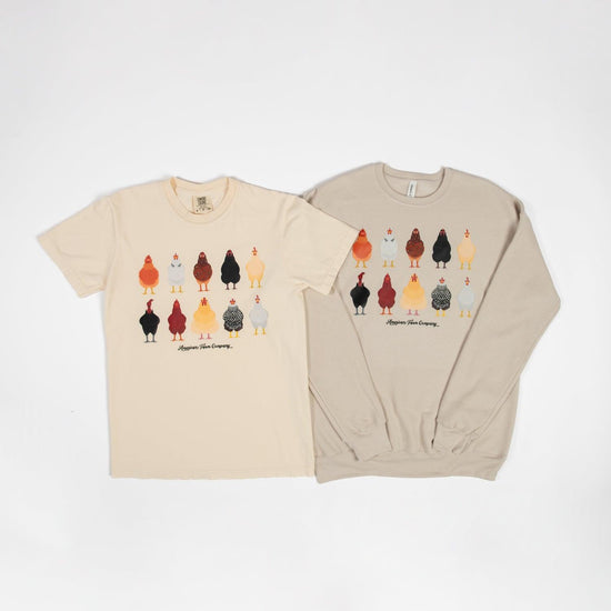 AFC Chickens Ivory Tee – American Farm Company