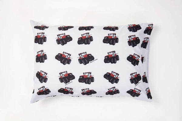 Big Red Tractor Pillow Case – American Farm Company