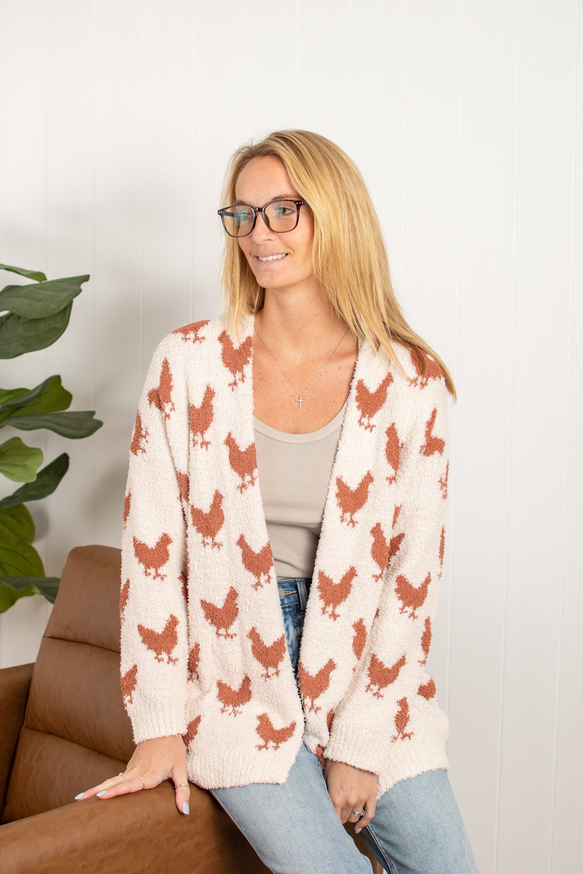 Chicken Luxe Cardigan – American Farm Company