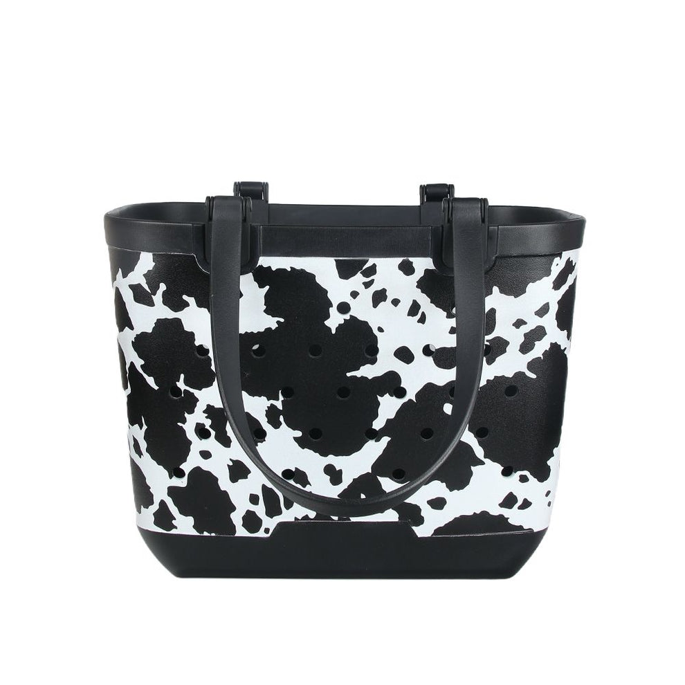 Cow Print Utility Tote Bag - Large – American Farm Company