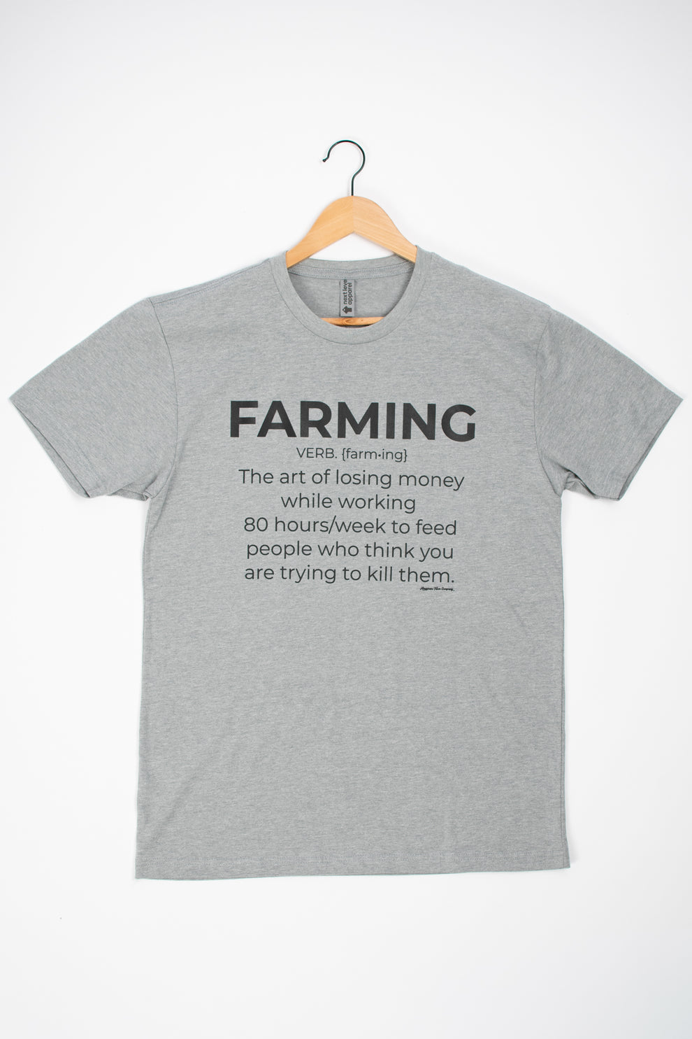 Definition of Farming Gray Tee – American Farm Company