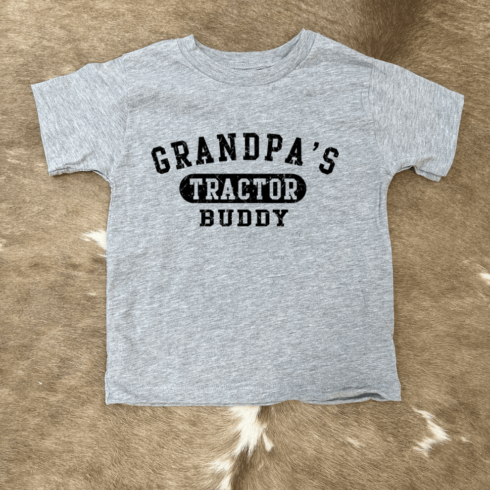 Grandpa's Tractor Buddy Toddler/Youth Tee - American Farm Company