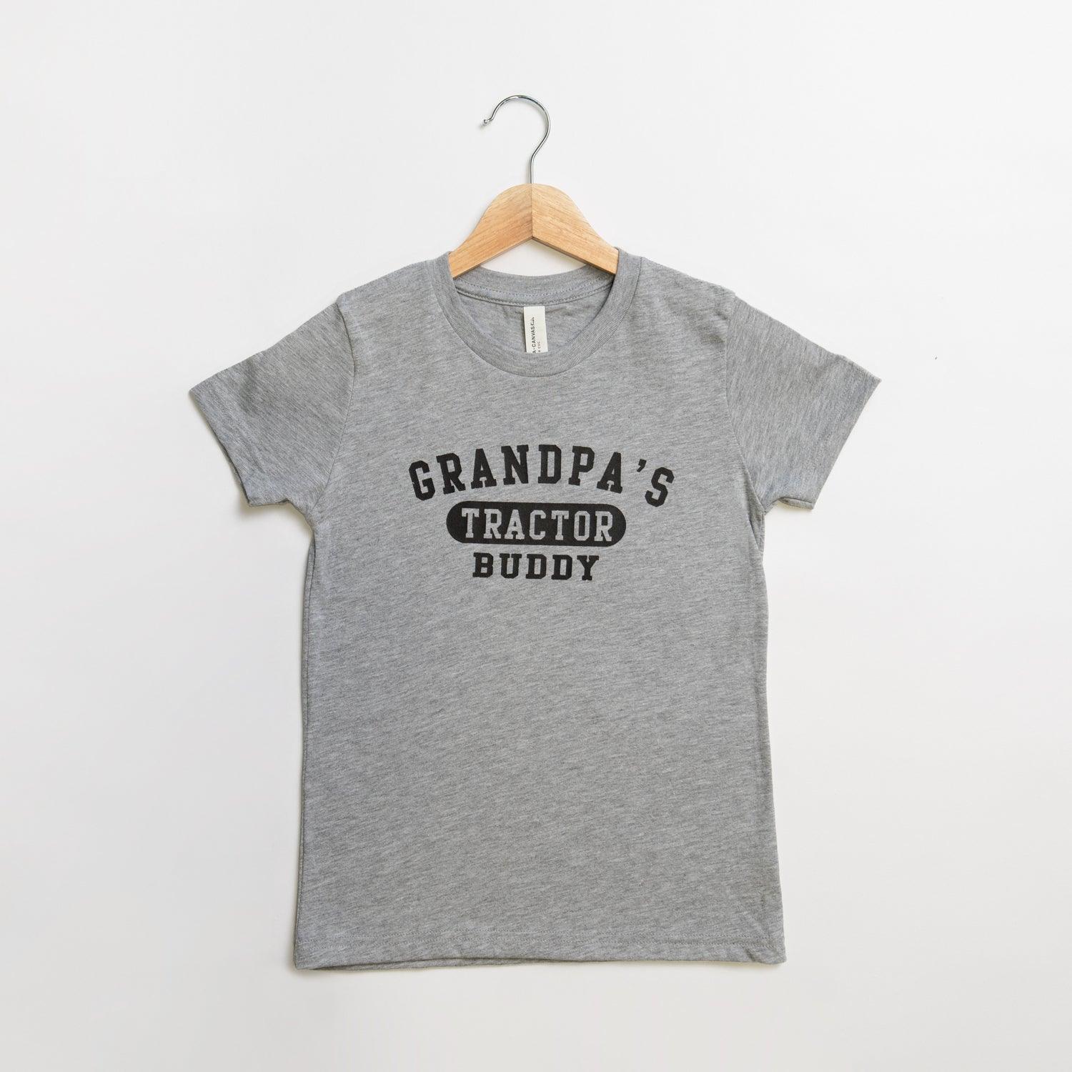 Grandpa's Tractor Buddy Toddler/Youth Tee - American Farm Company