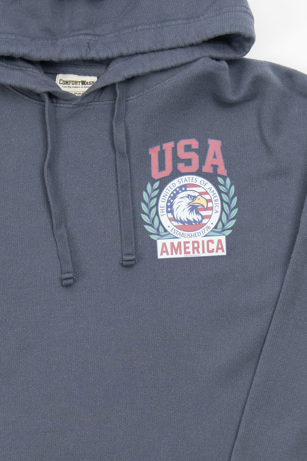 Patriotic 'USA' Red Seal Hoodie – American Farm Company