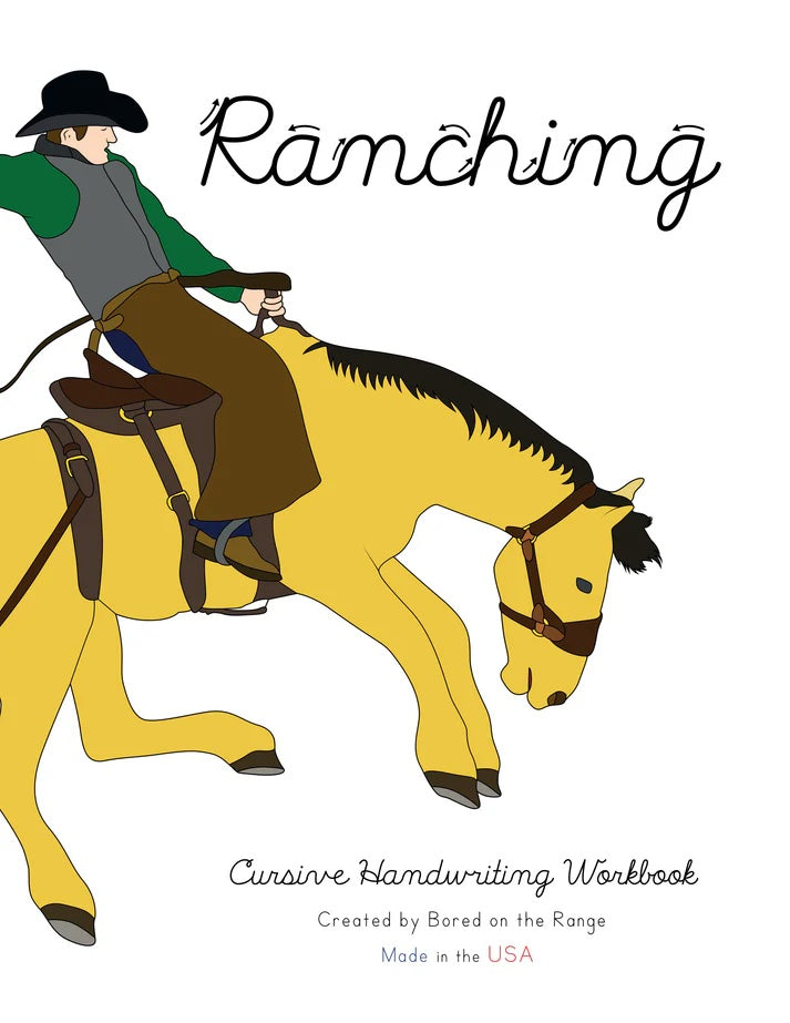 Ranching: Cursive Handwriting Workbook – American Farm Company