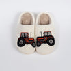 Red Tractor Slippers - Adult – American Farm Company