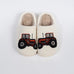 Red Tractor Slippers - Adult – American Farm Company