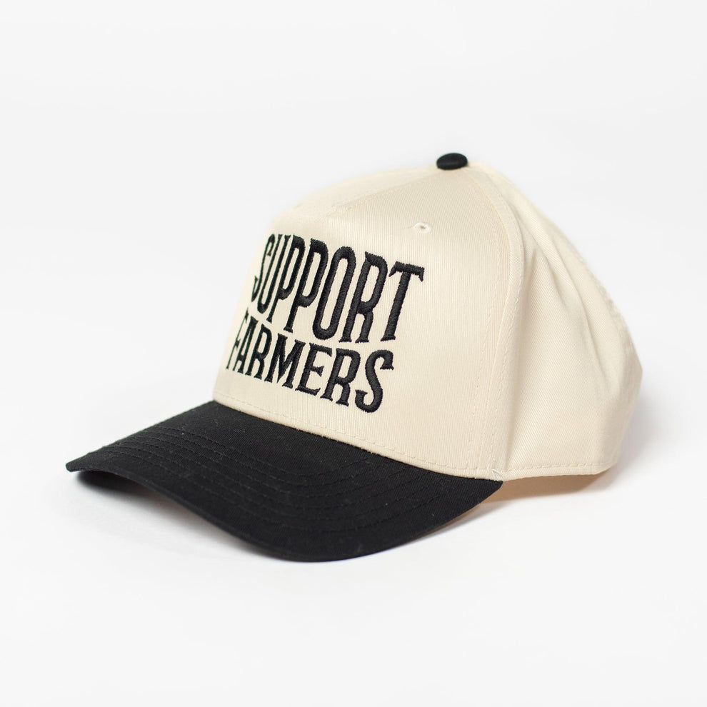 'Support Farmers' Embroidered Trucker Hat – American Farm Company
