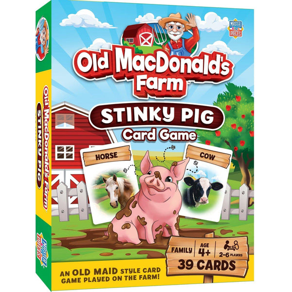 Old MacDonald's Farm 'Stinky Pig' Card Game - American Farm Company